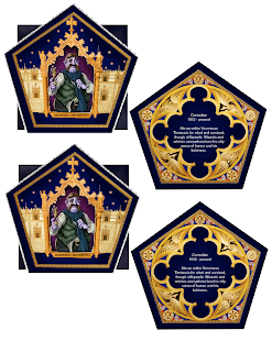 The Empty Suitcase: Chocolate Frog Cards
