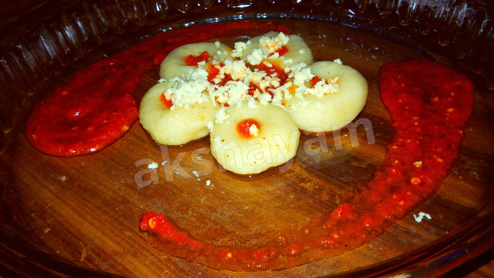 Cheese Stuffed Eggless Gnocchi ~ Home Cooking