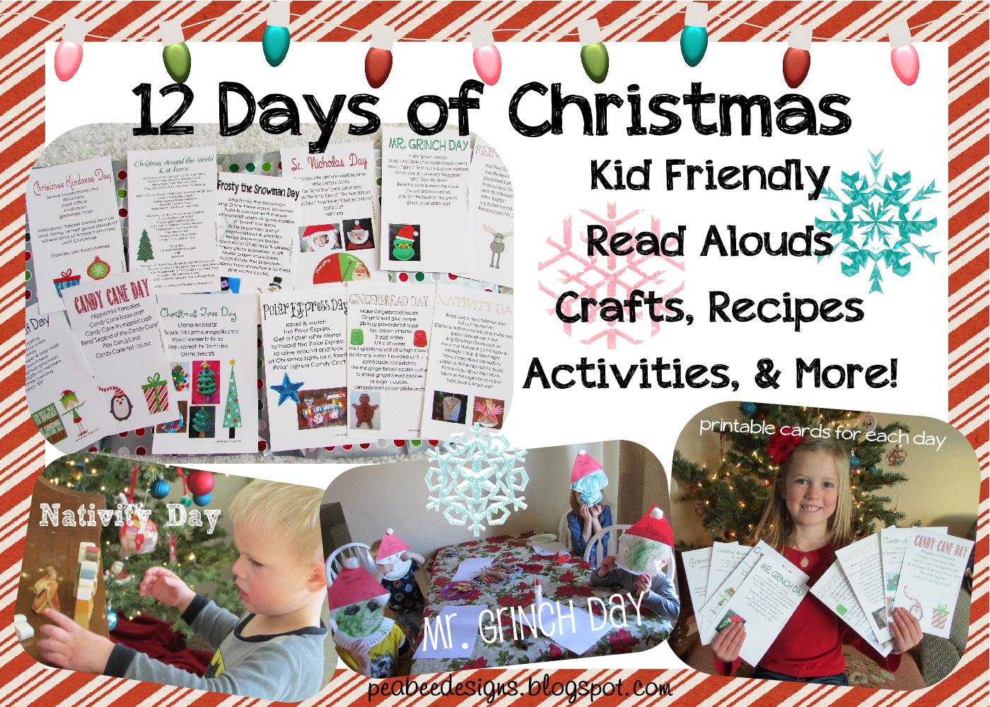 PBdesigns: Making Christmas Magical: 12 Days of Christmas activities ...