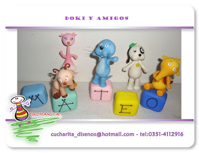 ARTESANIAS PARA EVENTOS: DOKI Y AMIGOS