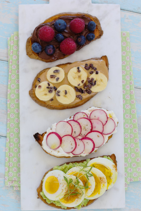 Cinco Quartos de Laranja: Como fazer tostas de batata-doce?