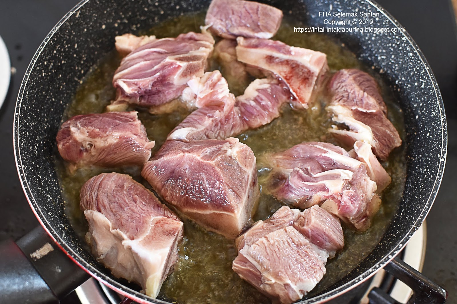 BAMYA PAHA KAMBING ...egyptian food and recipes - FHA Selemak Santan