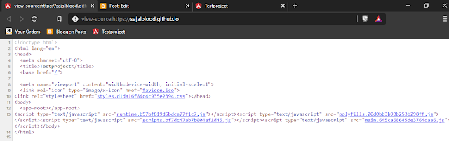 Angular - Single Page Application(SPA)