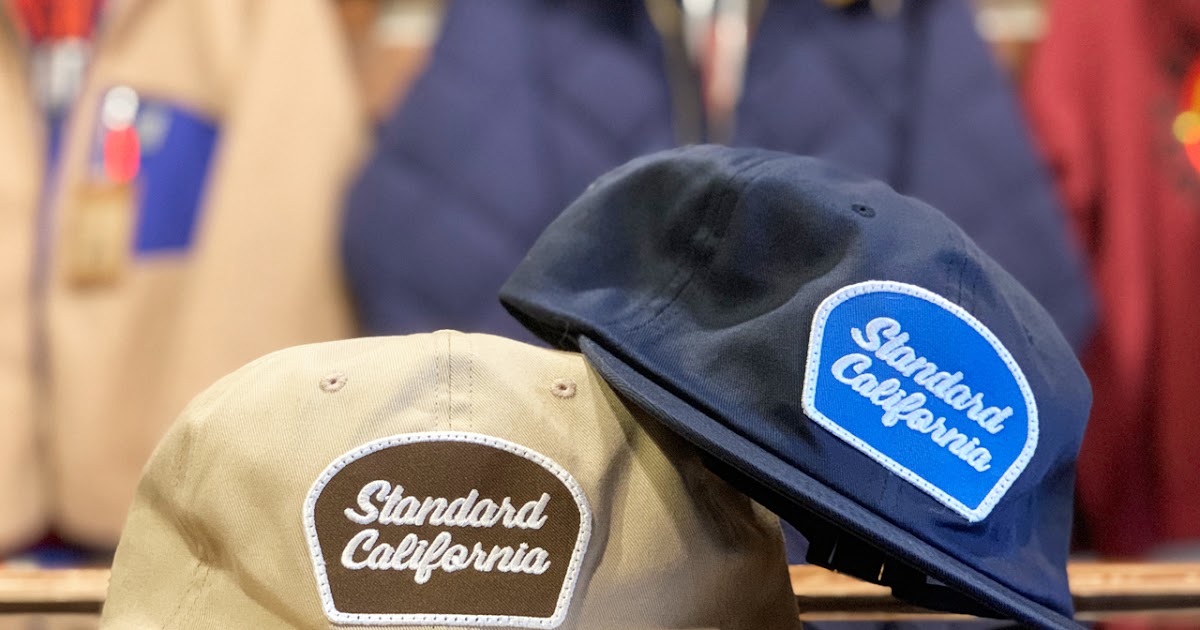 STANDARD CALIFORNIA SCRIPT LOGO PATCH TWILL CAP