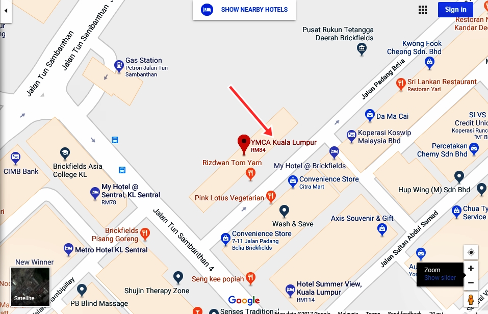 Hj. Zulheimy Ma'amor: 2012 : YMCA JALAN BRICKFIELDS, K.LUMPUR