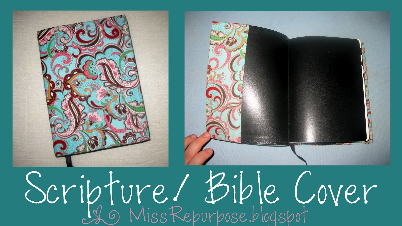 Miss Repurpose: Cute Scripture/ Bible Cover