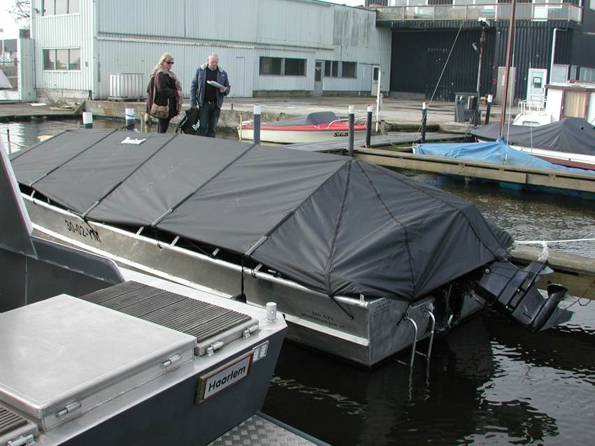 Zomerdekzeilen: dekzeil sloep, vlet, rib, speedboot, motorjacht ...