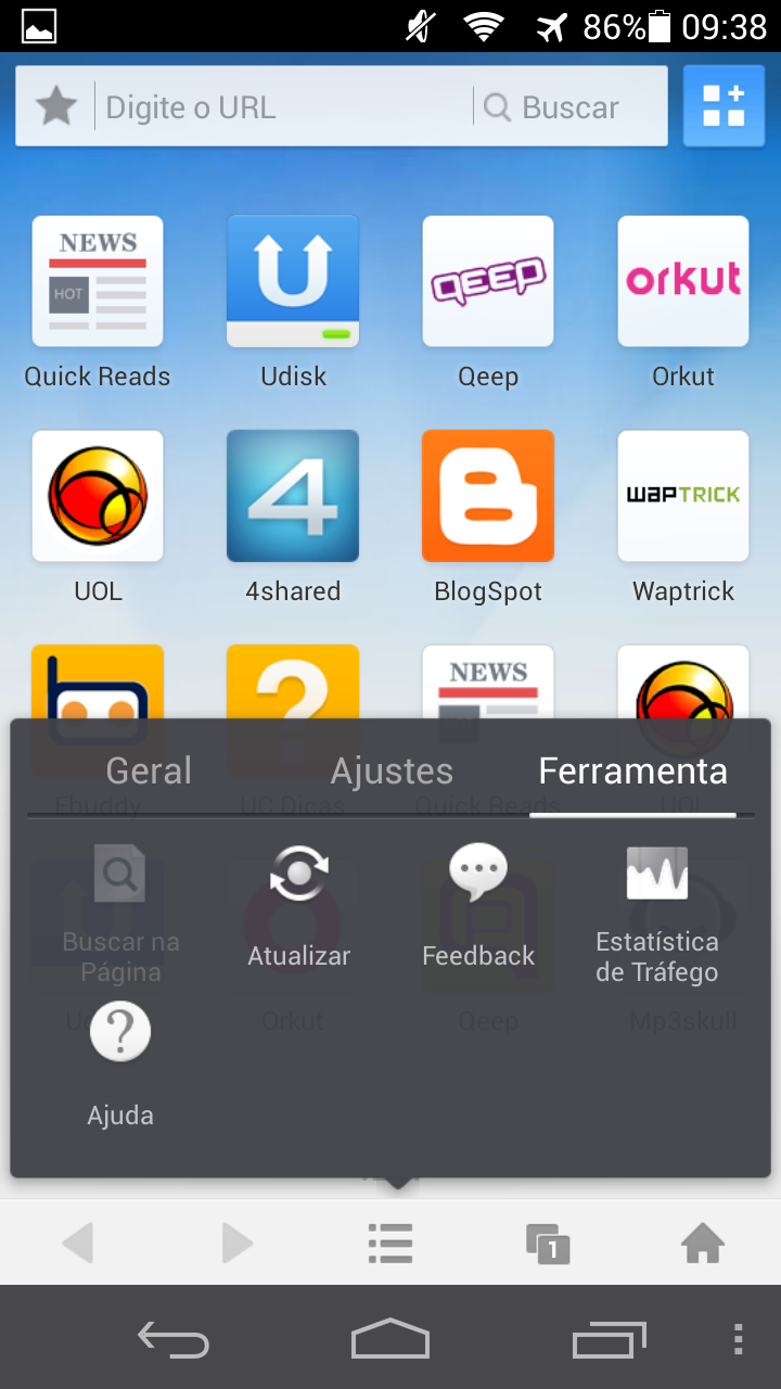 UC Browser for Android ~ Apps do Android