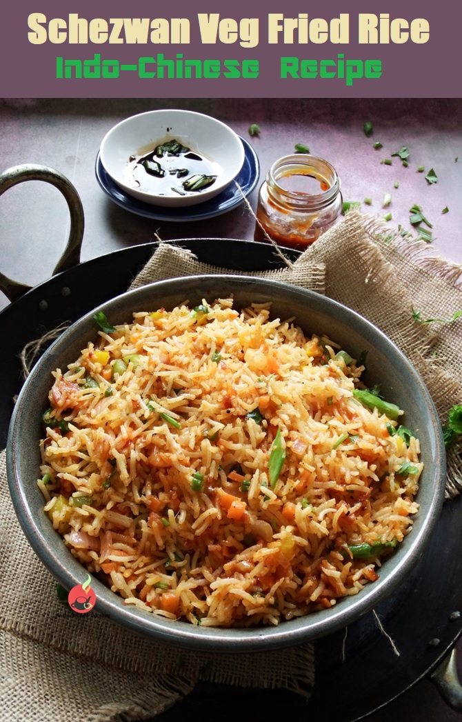 Schezwan Veg Fried Rice