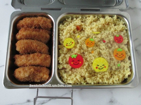 Bento School Lunches : How To Pack Warm Chicken Nuggets For School Lunch