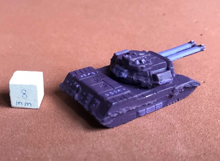 Paint. Play. Repeat!: Talos Tracked Ultra Heavy Tank (DF-T07)