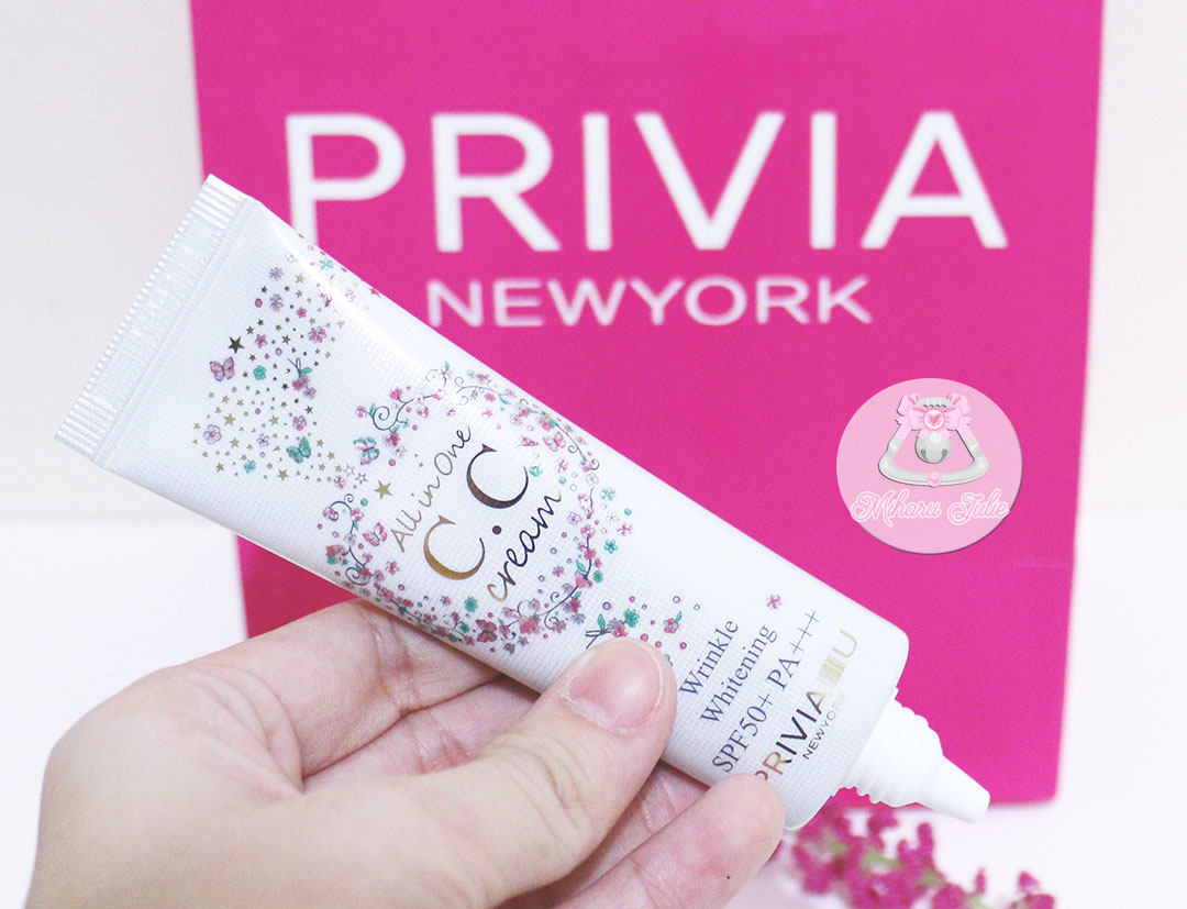 PRIVIA U All In One CC Cream Review indonesia beauty and travel blogger ...