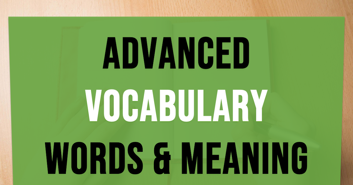 The Essential Vocabulary for Achieving Proficiency in English.