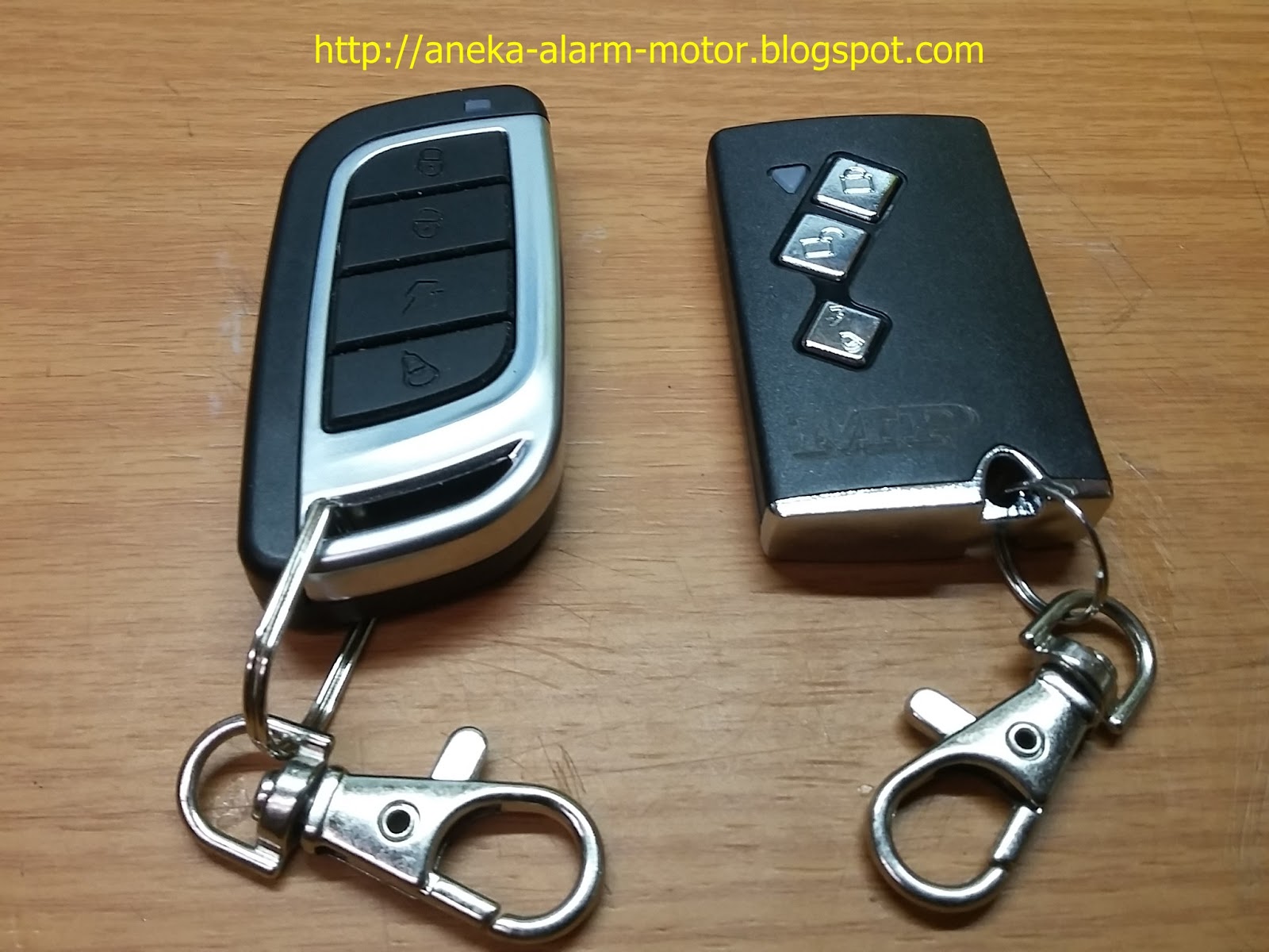 Alarm Motor MP Super 1way (one way) double remote - silent beep