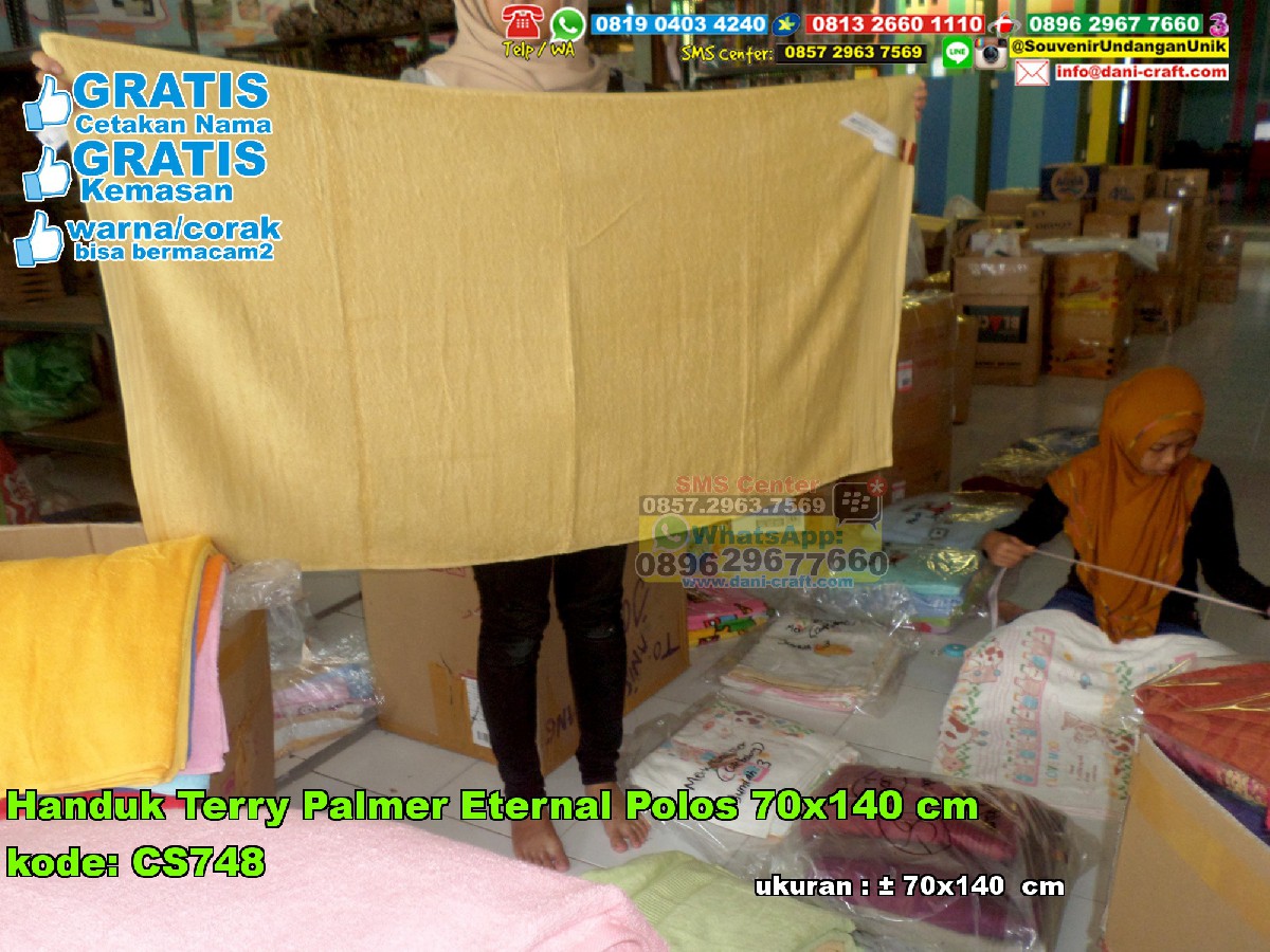 Handuk Terry Palmer Eternal Polos 70×140 Cm | Souvenir Pernikahan