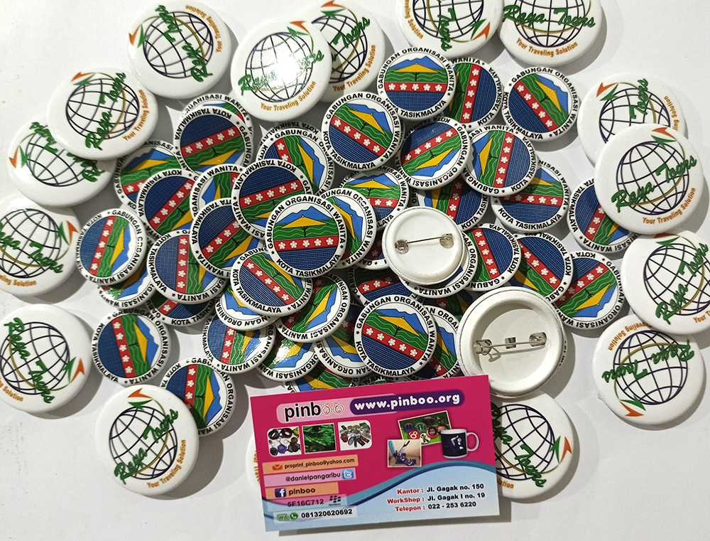 Buat pin murah, cetak pin, bikin pin, buat gantungan kunci, akrilik ...