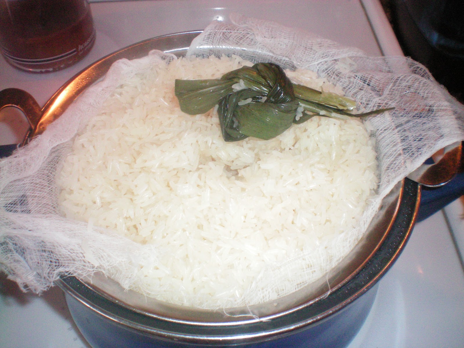 The new art of baking: Grilled Sticky Rice - Pulut Panggang