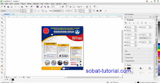 Contoh Desain Banner Baliho Pendaftaran PPDB 2021 Free CDR - Sobat-Tutorial