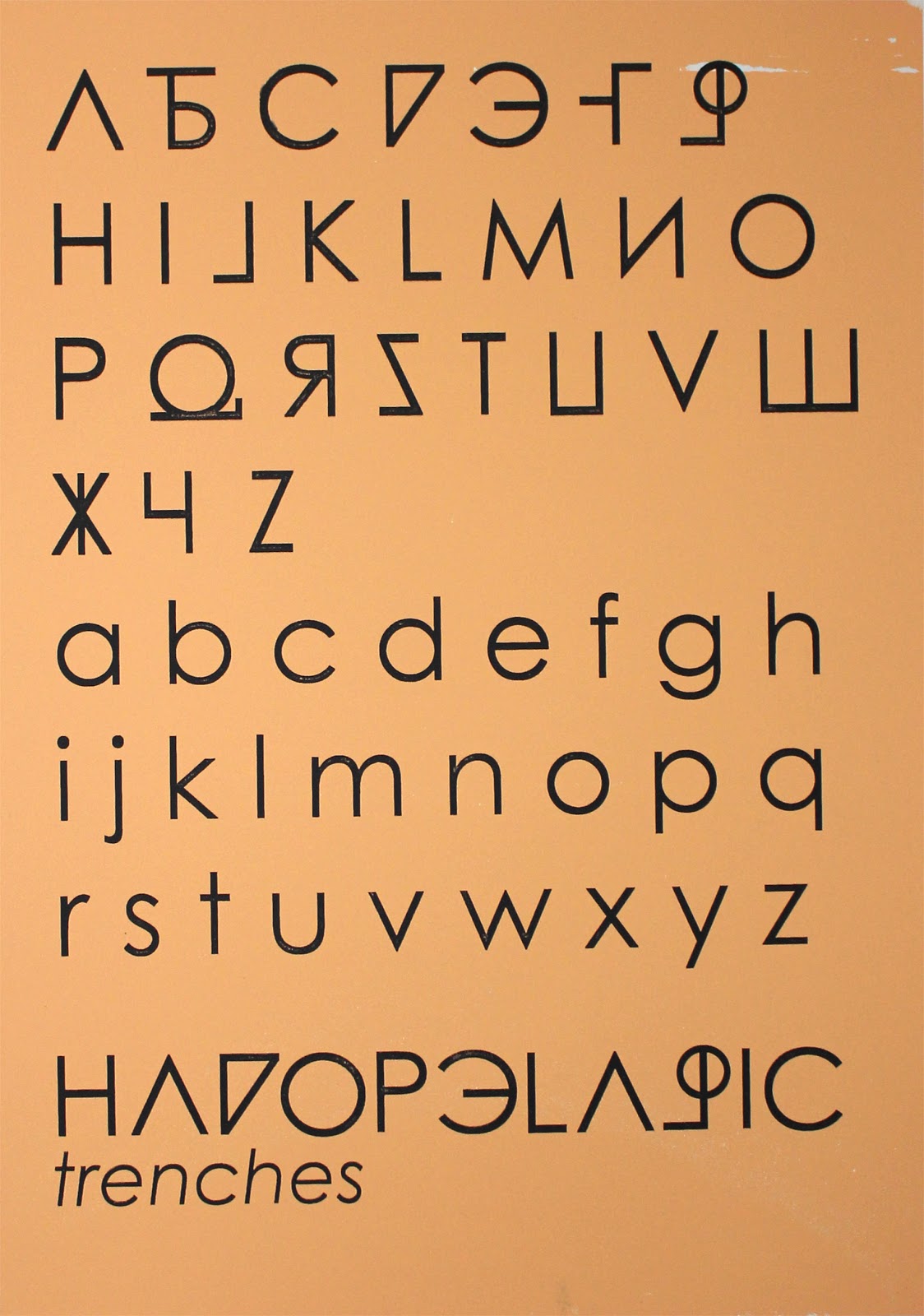 N I C K B O O T O N: Cyrillic - English Alphabet