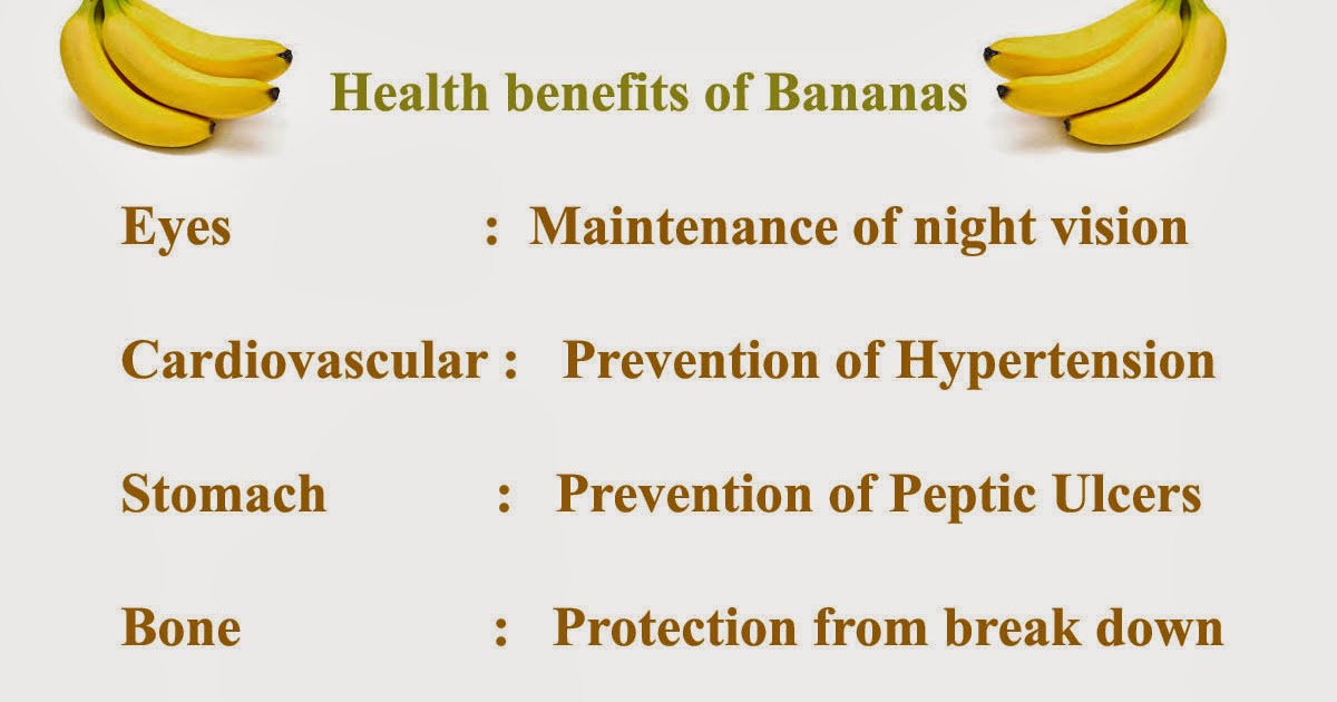 Banana Health benefits ~ Materialnotes.com- Staff Nurses in India ...