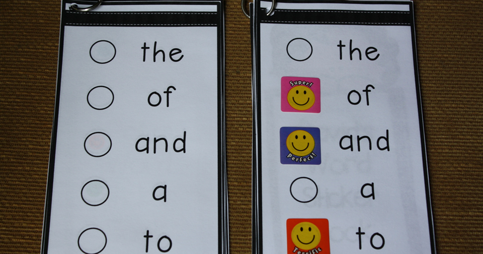 EDITABLE Word Sticker Books! | Mrs. Bremer's Class