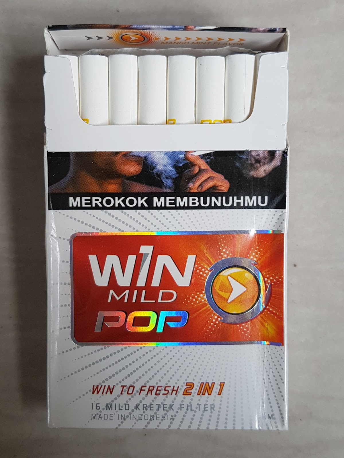 Win Mild POP, SKM LTLN Value For Money Dengan Keunggulan Mango Mint Capsule