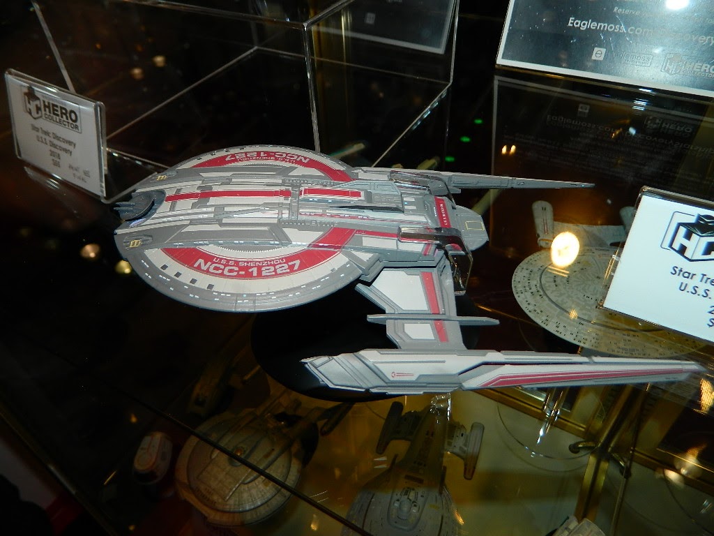 The Trek Collective: New Eaglemoss starship models on display at New ...
