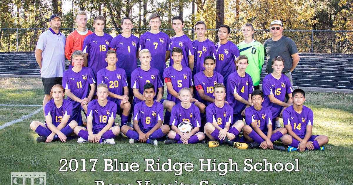 Paxman Photography: 2017 Blue Ridge High School Boys Soccer