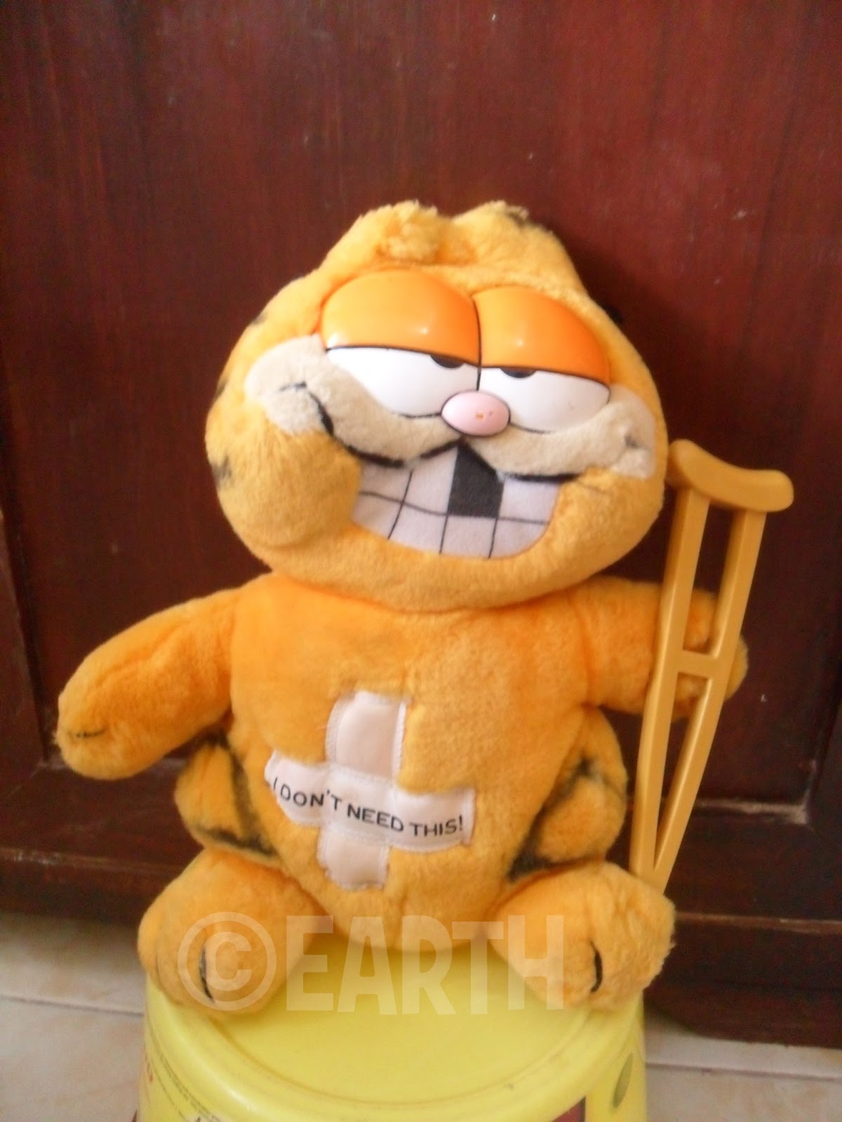 My Garfield Collection: GARFIELD ACCIDENT