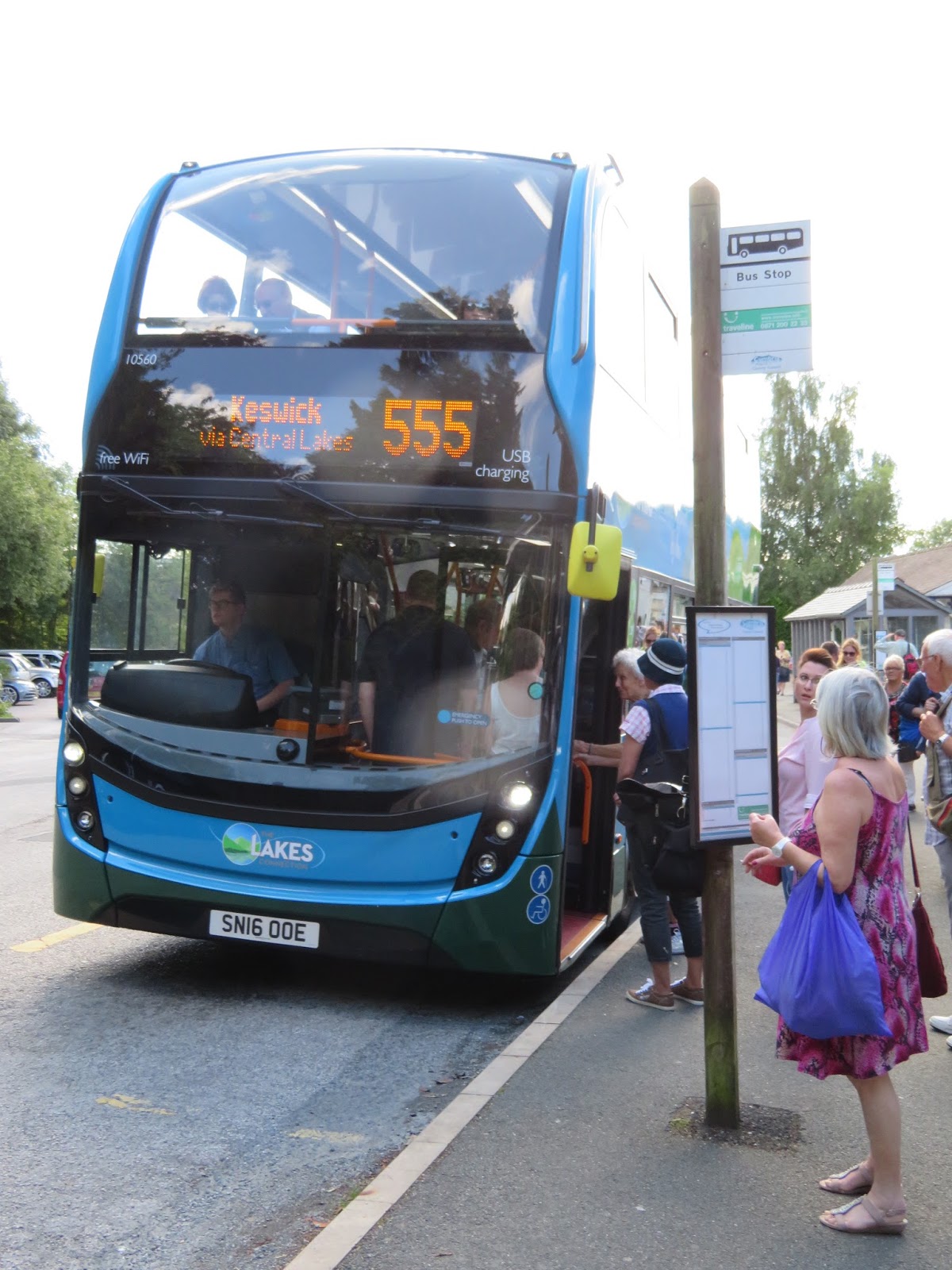 North West Bus Cam: Windermere Railway Station