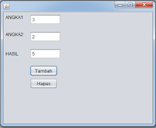 Contoh Program Penjumlahan Java Netbeans ~ Materi Java Pemula