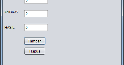 Contoh Program Penjumlahan Java Netbeans ~ Materi Java Pemula