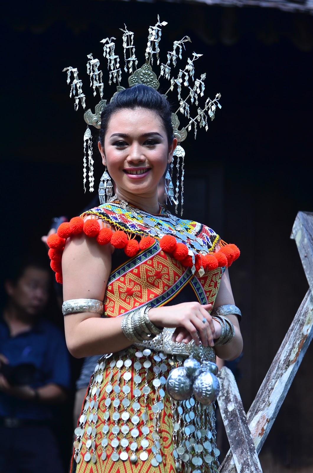 Konsep Penting Iban Kumang, Motif Dayak