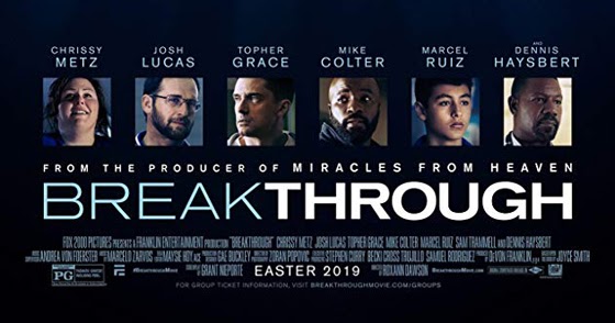 BREAKTHROUGH movie review: a faith-based film about miracles perfect ...