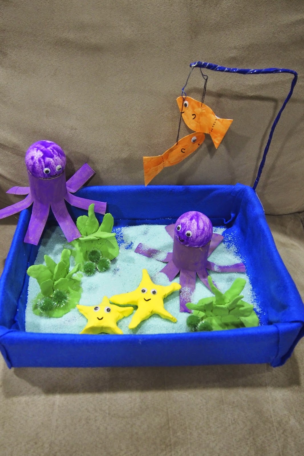 Project Diorama : Scene of Ocean Creatures
