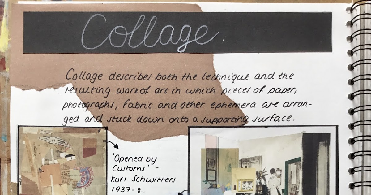 fineartasfc: Collage & Decollage Artist Research: A Great Start By Aimee