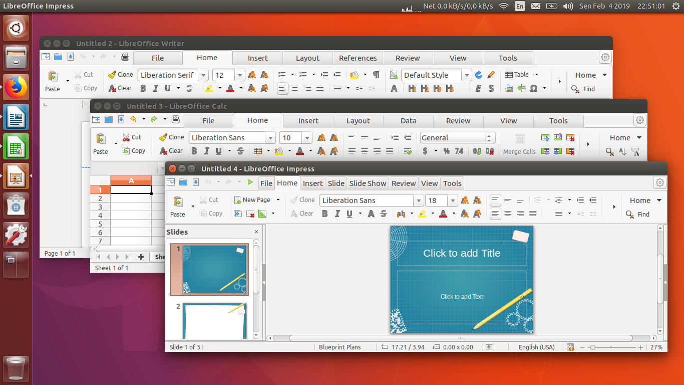 Really Nice, LibreOffice 6.1 Notebookbar in 2019