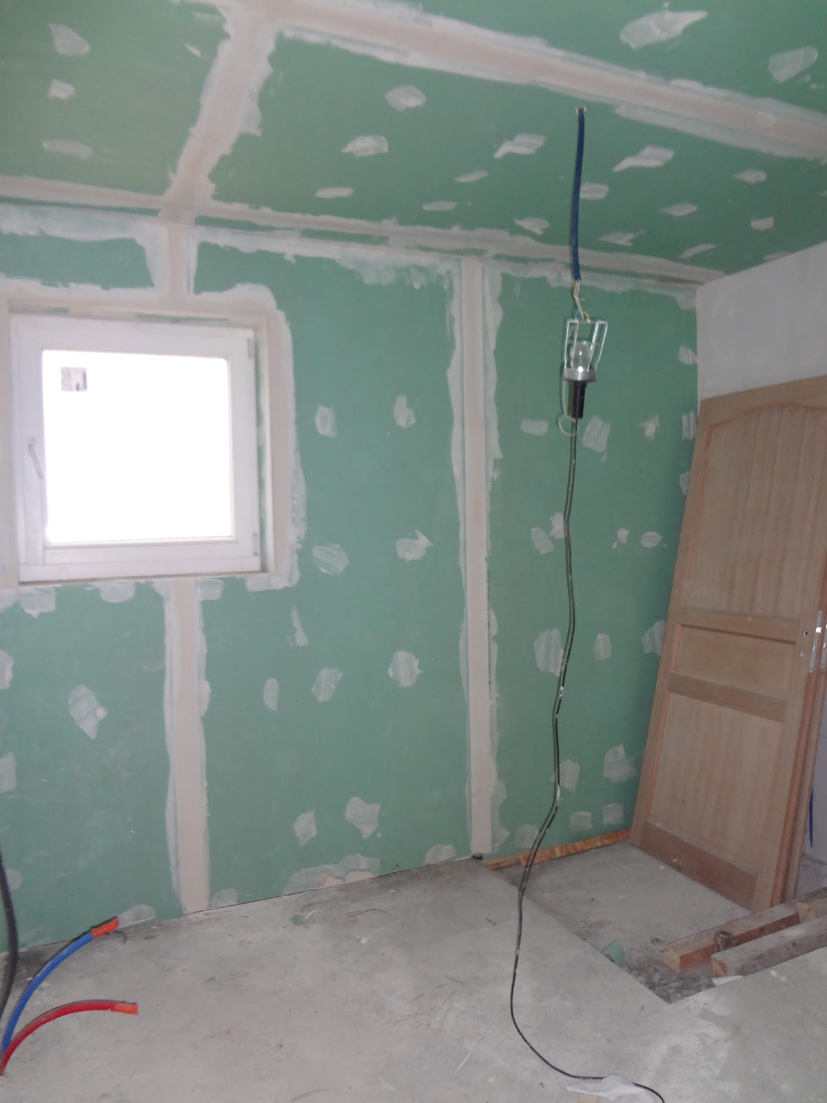 Maison Isolation Paille Nièvre: Le placo et plafond