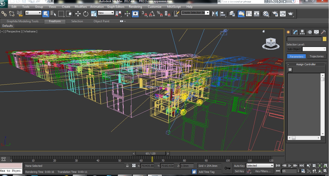 ARCHITECTURE & DESIGN : Computer Applications II - Project III 3D animation