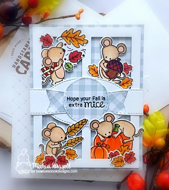 Newton's Nook Designs: August Reveals - Day 3 - Autumn Mice