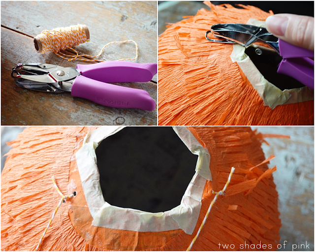 Two Shades of Pink: Jack-O-Lantern Pinata