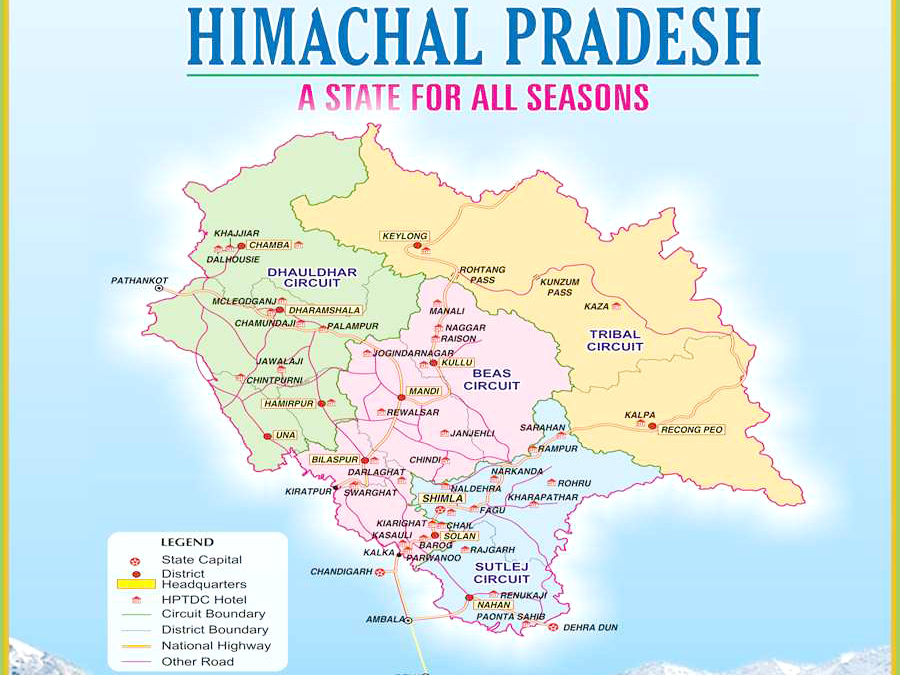 Where Is Kullu Manali Located In India Map - United States Map