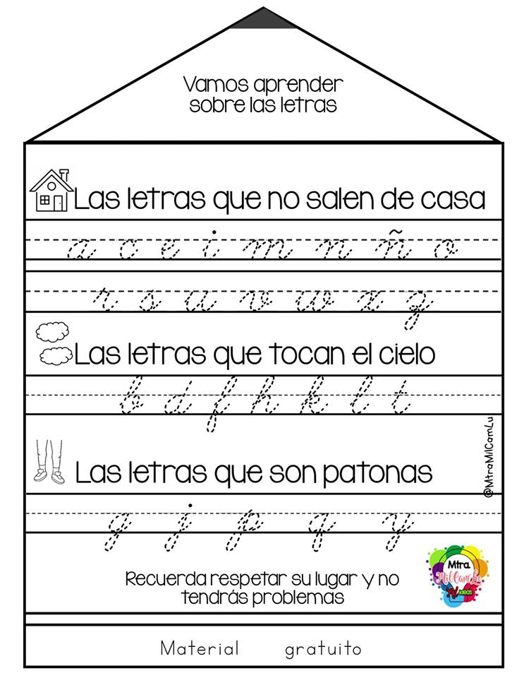 Las Letras en Su Lugar