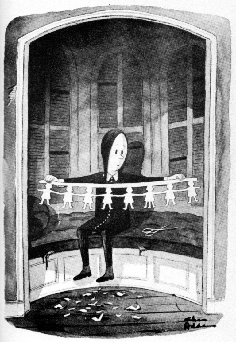 HORROR ILLUSTRATED: Chas Addams cartoons The Addams Family