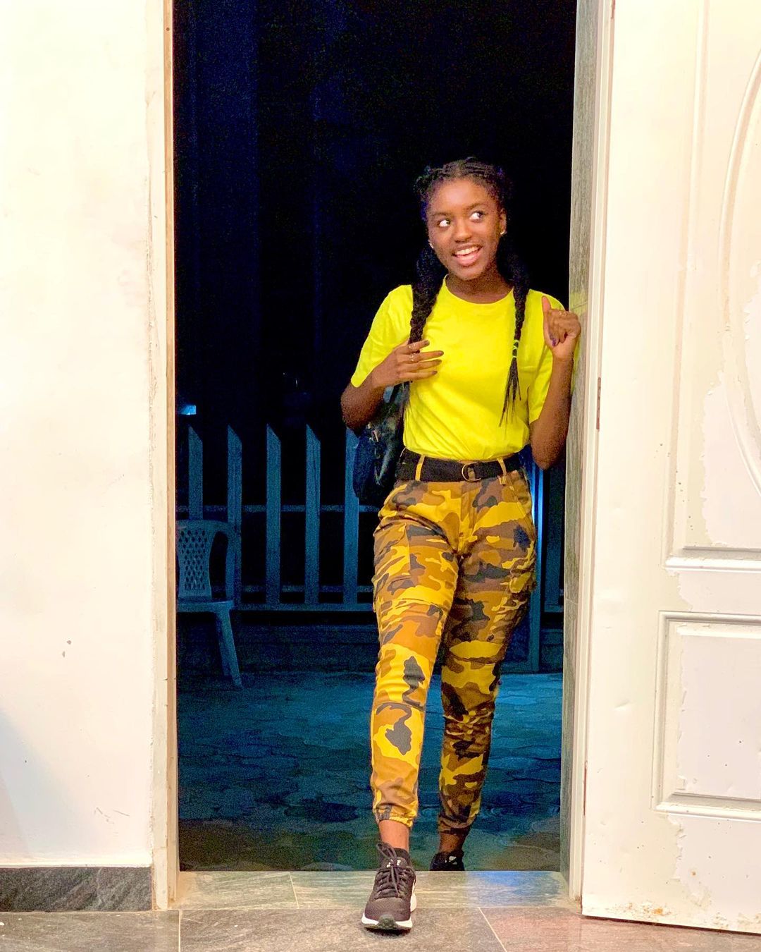 Photos of Jeiel Damina standing at 5"6 feet tall