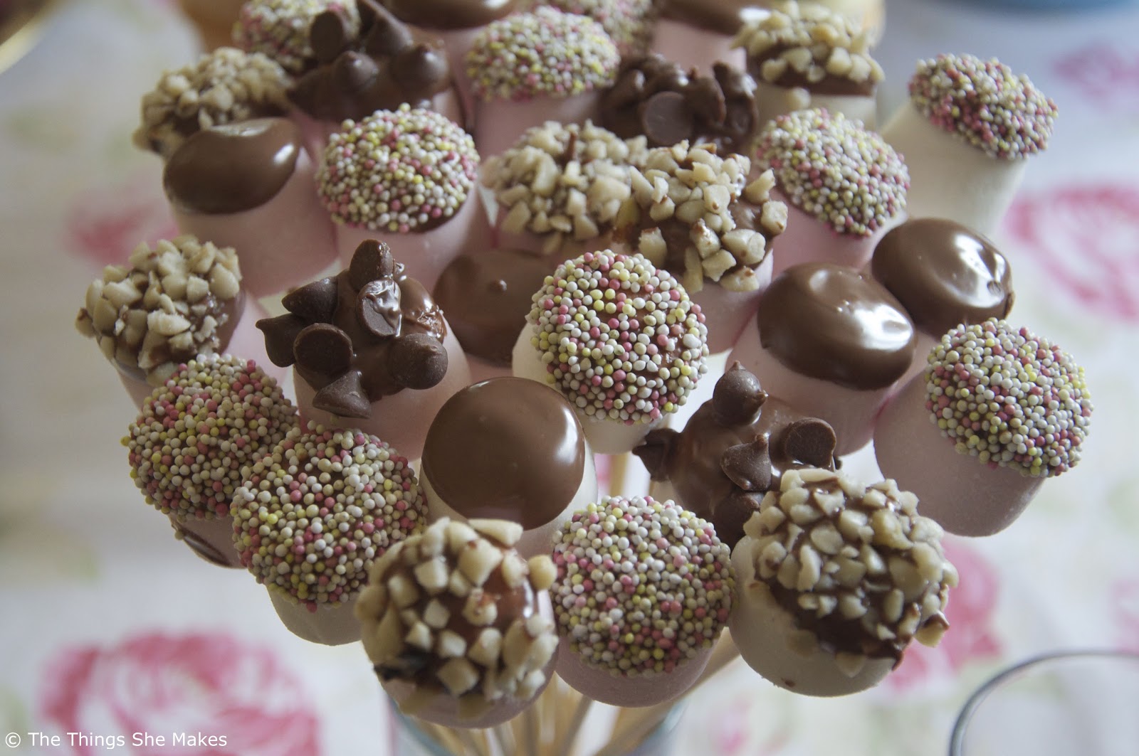 Chocolate Week {Marshmallow Pops} | The Things She Makes