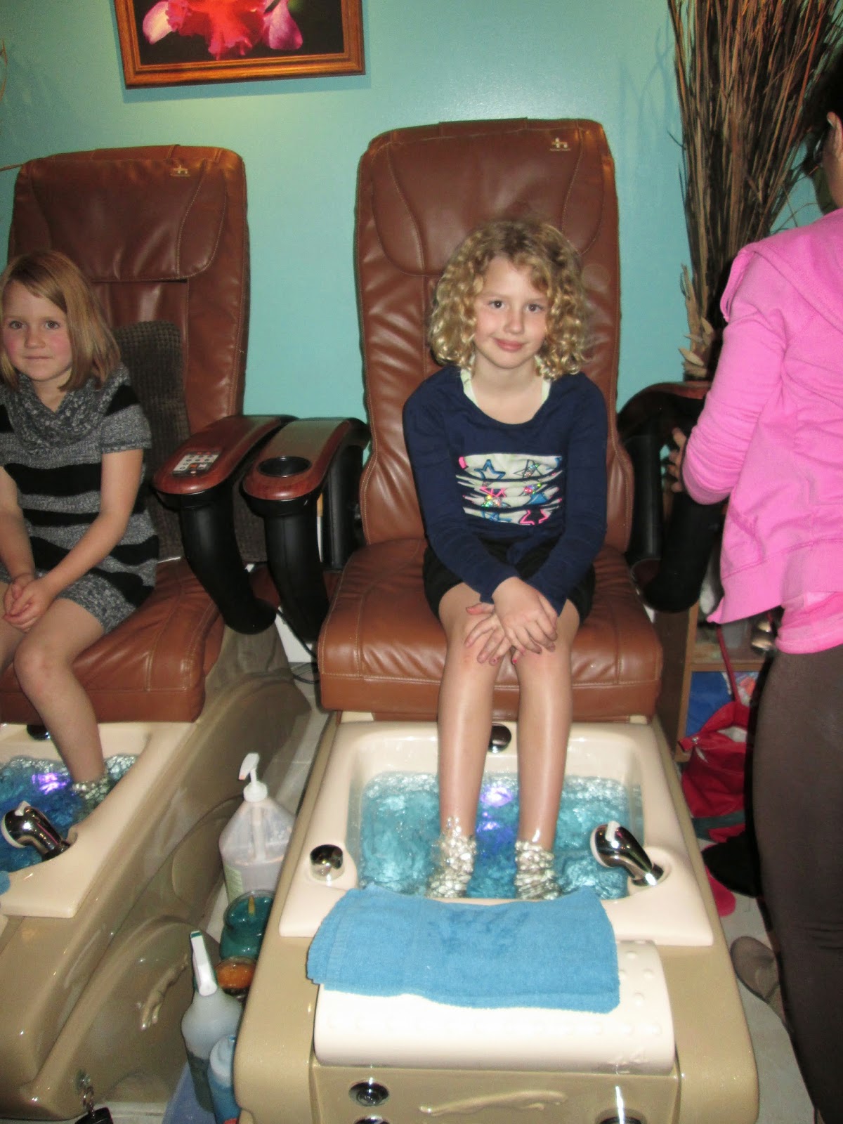And Baby Makes Three: First Pedicure