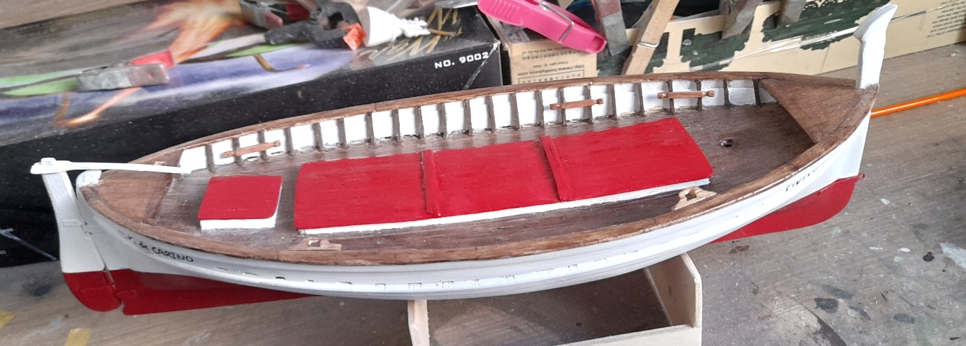 modelismo de peazo-gato: Llaut (corel 1/25) , 10°