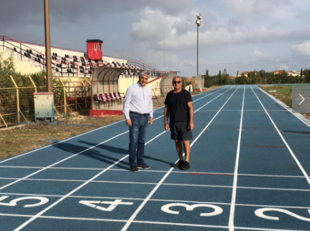 ΠΥΛΟΣ - PYLOS: ΟΛΟΚΛΗΡΩΘΗΚΕ Η ΤΟΠΟΘΕΤΗΣΗ ΤΑΡΤΑΝ ΣΤΟ ΔΗΜΟΤΙΚΟ ΣΤΑΔΙΟ ...