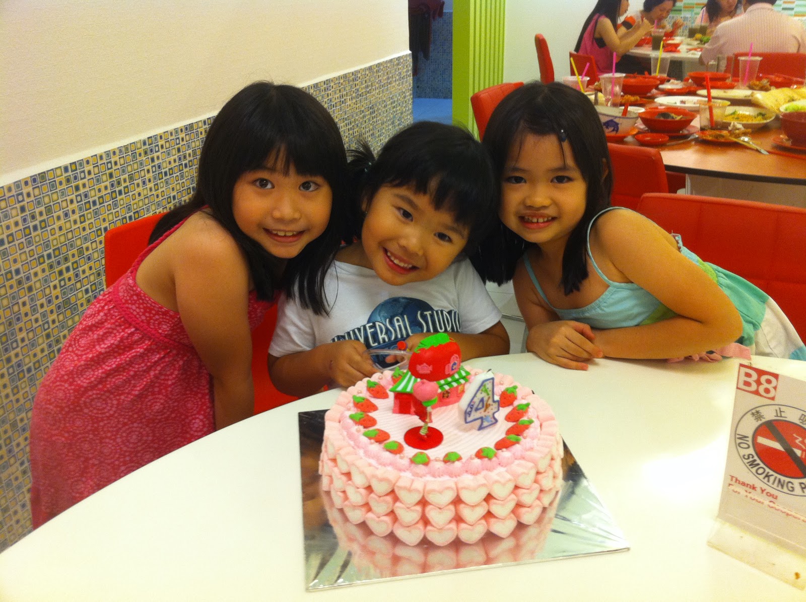 Haven Bakery: Princess Joy's Strawberry Shortcake Birthday cake